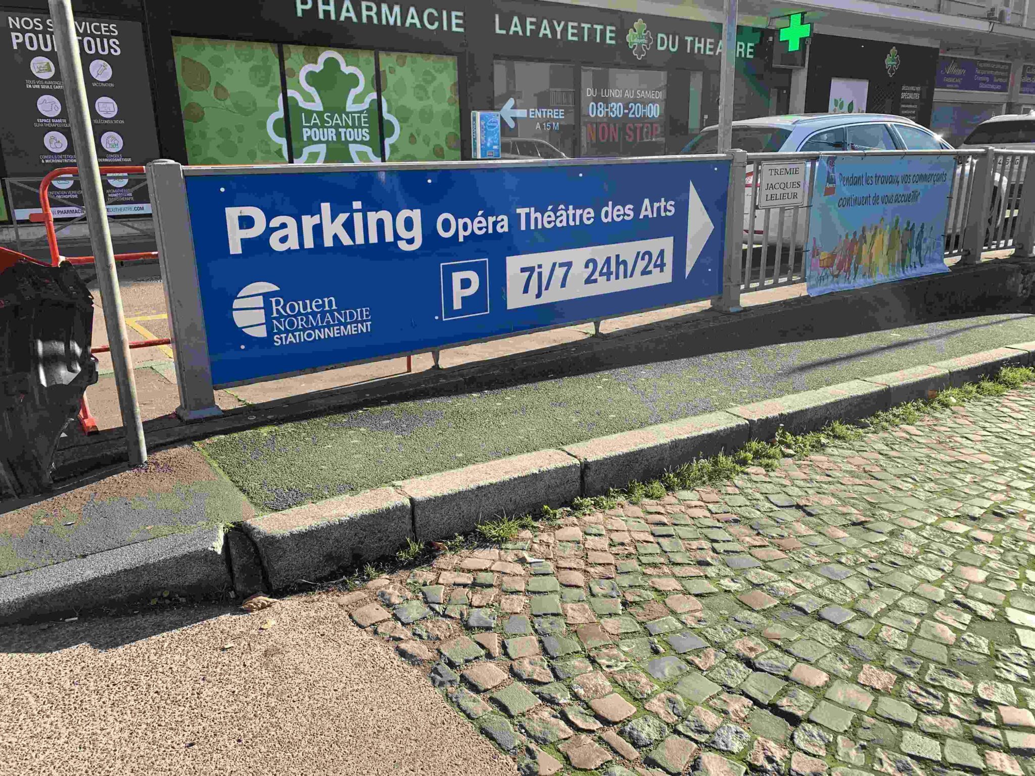 Parking Opéra de Rouen – Rouen Normandie Aménagement Stationnement